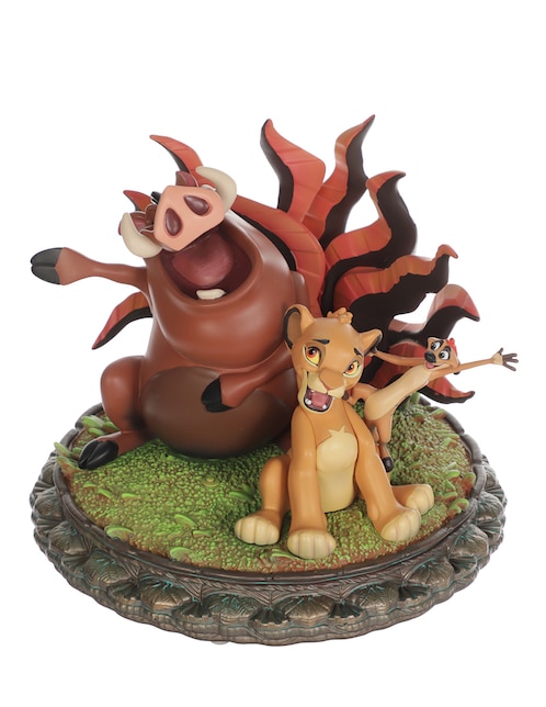 Figura decorativa El Rey León Timón, Pumba y Simba con sonido 1