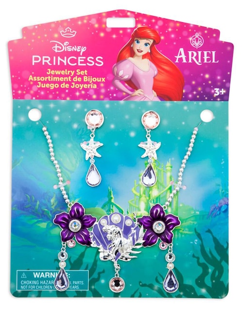 Set de accesorios para disfraz de Ariel Princess La Sirenita 1